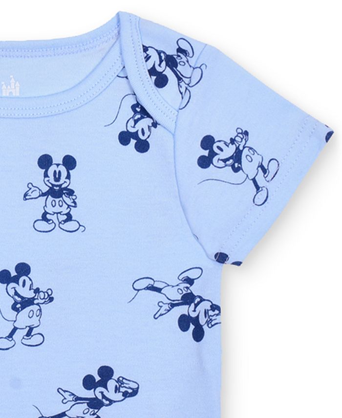 Disney Baby Boys Mickey Mouse Bodysuits, Pack of 3 - Macy's