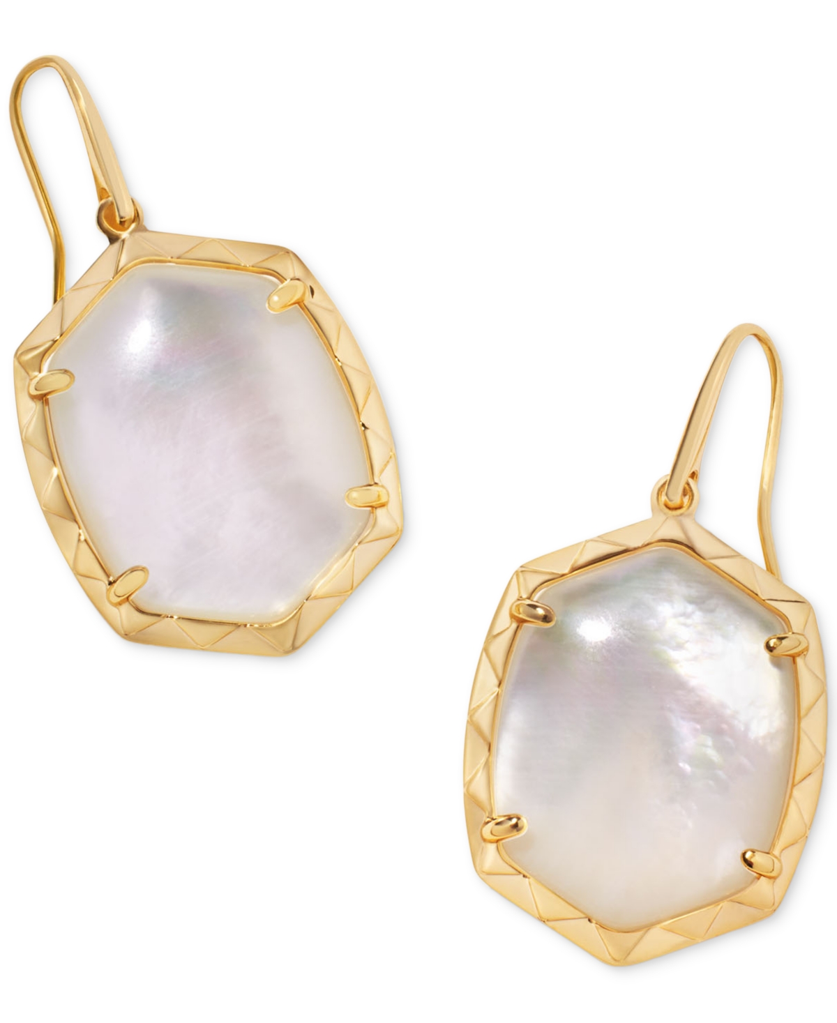 Click here for Kendra Scott 14k Gold-Plated Stone Drop Earrings -... prices