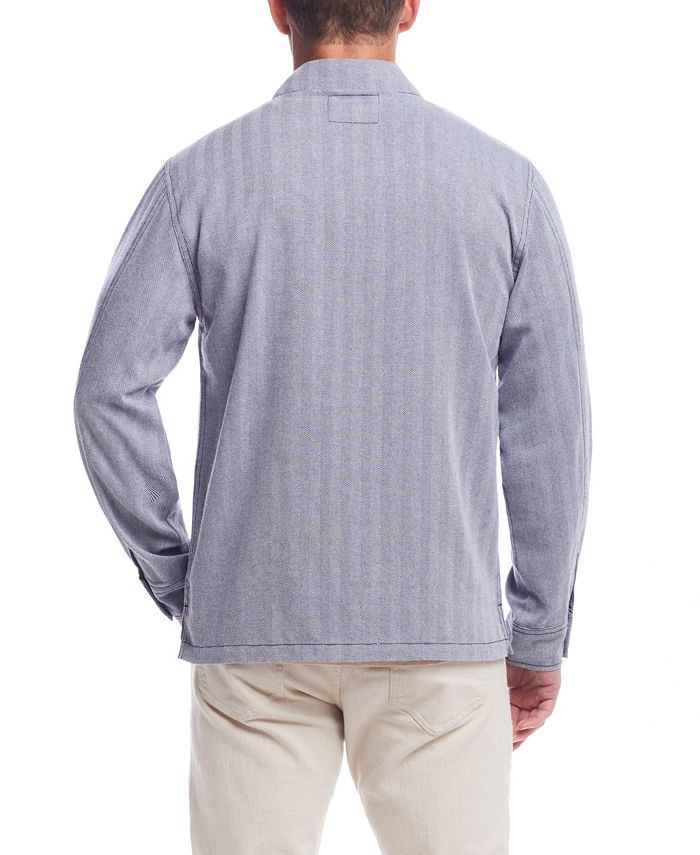Weatherproof Vintage Men's Summer Long Sleeve Shirt Jacket - Macy's