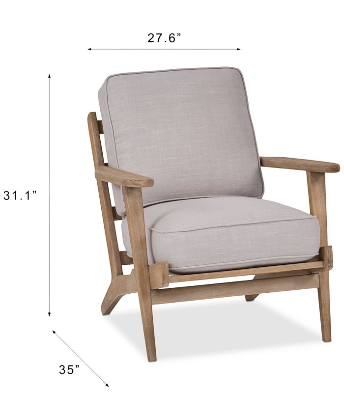 Furniture Keiffer 28" Accent Chair, Created for Macy's - Macy's
