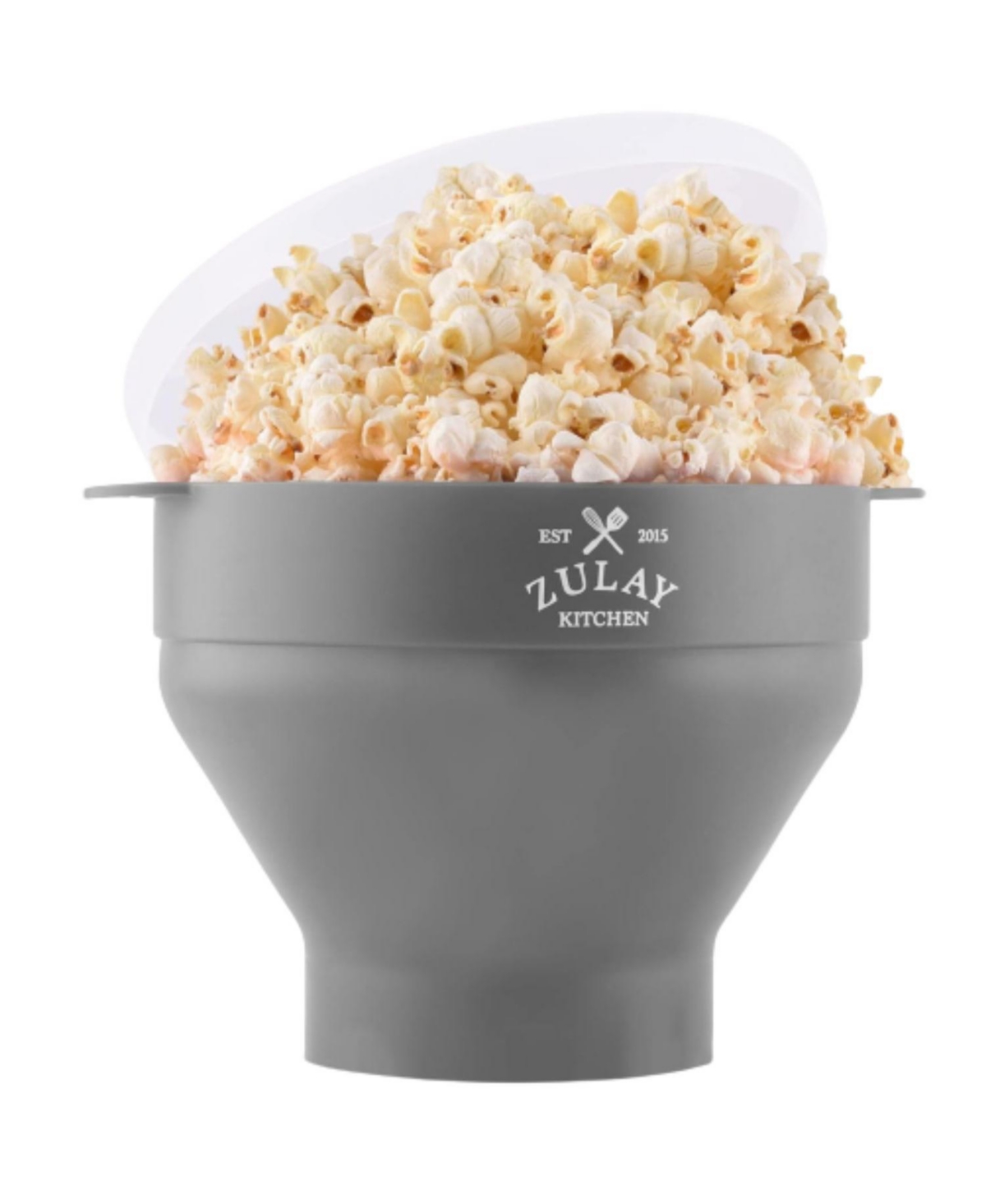 Click here for Collapsible Popcorn Maker with Lid - Grey prices