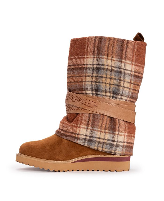 MUK LUKS Women's Slope Nikki Boots - Macy's