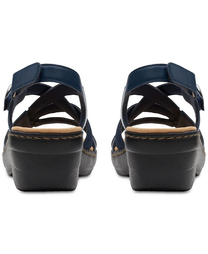 Clarks Merliah Bonita Strappy Block Heel Platform Sandals - Macy's