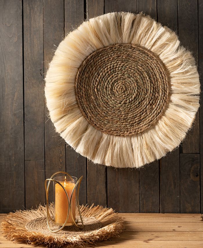 Vance Kitira 6" Timber Pillar Candle - Macy's