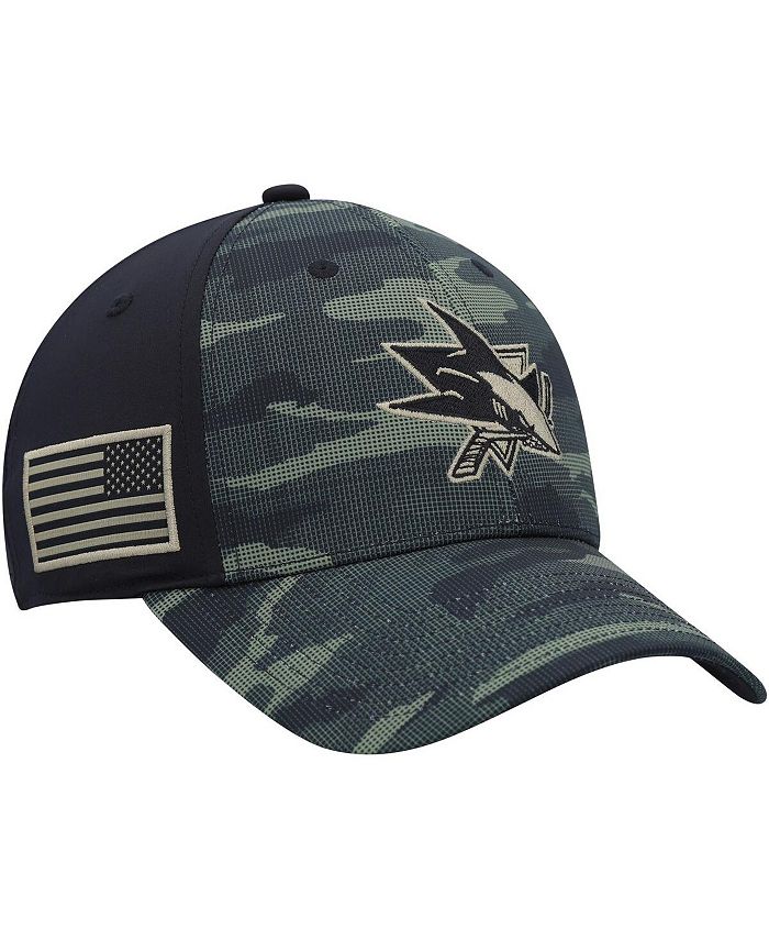 adidas Men's Camo, Black San Jose Sharks Military-Inspired Appreciation ...