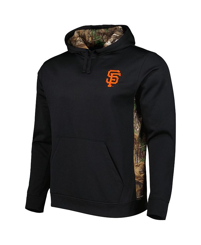 Dunbrooke Men's Black, Camo San Francisco Giants Ranger Pullover Hoodie ...
