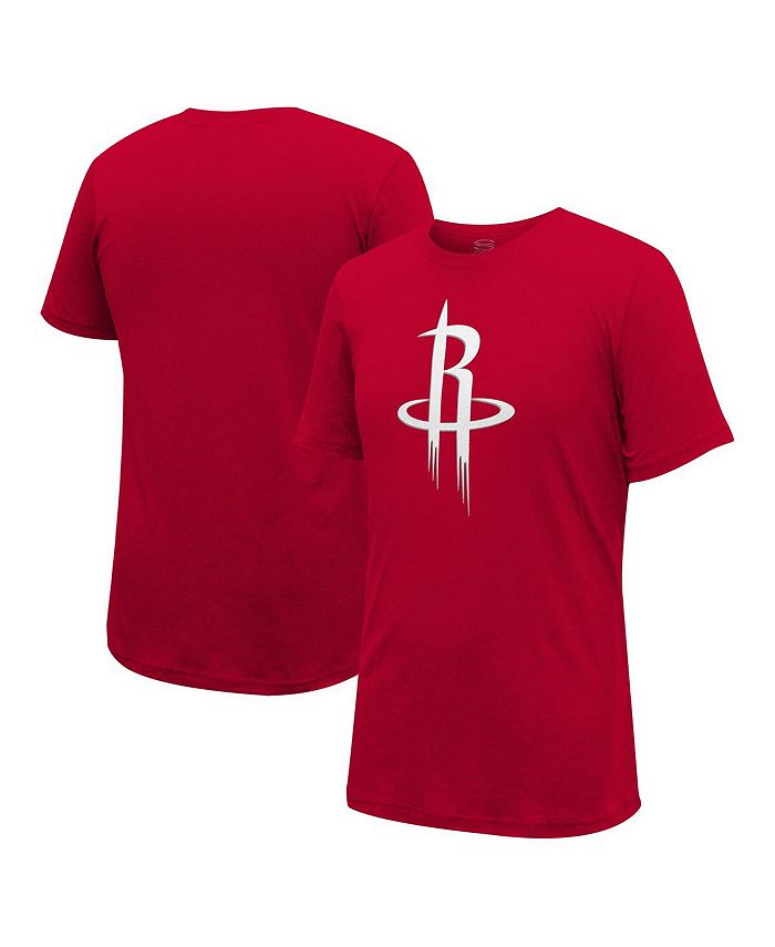 Stadium Essentials Men's and Women's Red Houston Rockets Primary Logo T ...