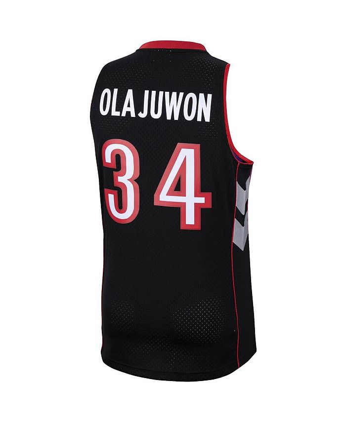 Mitchell & Ness Men's Hakeem Olajuwon Purple Toronto Raptors 2001/02 ...