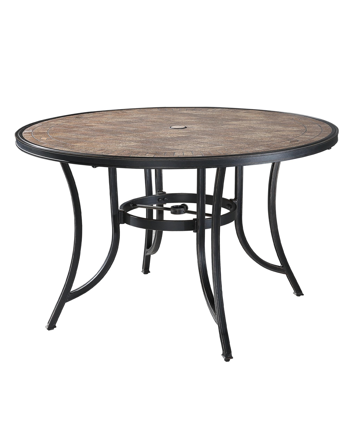 Click here for Mondawe 48 Round Aluminum Outdoor Patio Dining Tab... prices