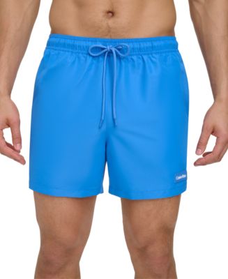 Calvin Klein Men's Modern Euro 5" Volley Swim Trunks - Macy's