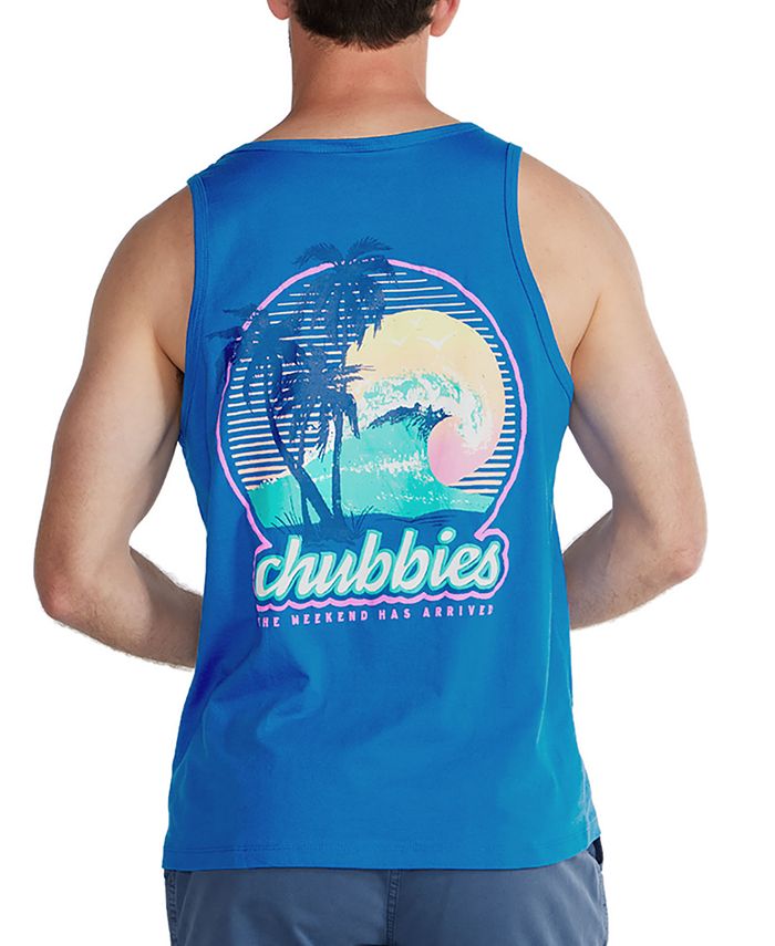 Chubbies Men's The Giant Wave Logo Graphic Tank - Macy's