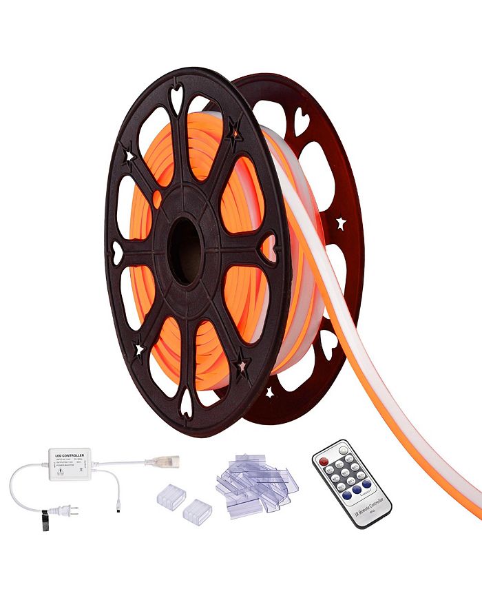 Yescom 50 Ft Delight Neon LED Light Strip Rope Tube Wire Flexible Party ...