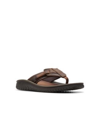 Clarks Men's Collection Wesley Sun Slip On Sandals - Macy's