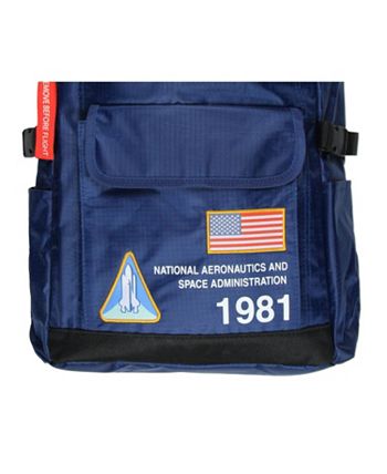 NASA 1981 Flight Suit Zipper-Top Backpack Travel Laptop Book Bag - Macy's