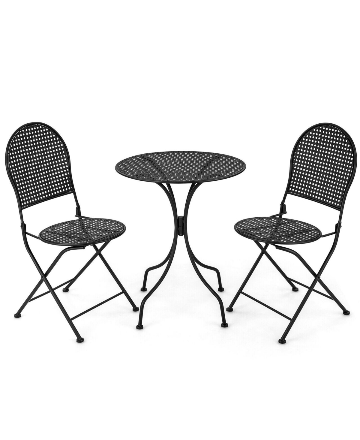 Click here for 3 Pieces Patio Bistro Set Outdoor Conversation Fur... prices