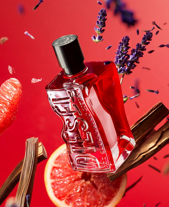 Diesel Men's D Red Eau de Parfum Spray, 3.4 oz. - Macy's