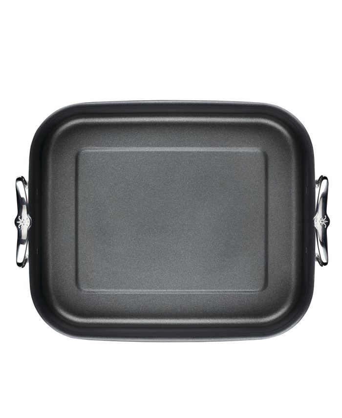 Hestan Provisions Classic Clad Nonstick Small Roaster with Rack - Macy's