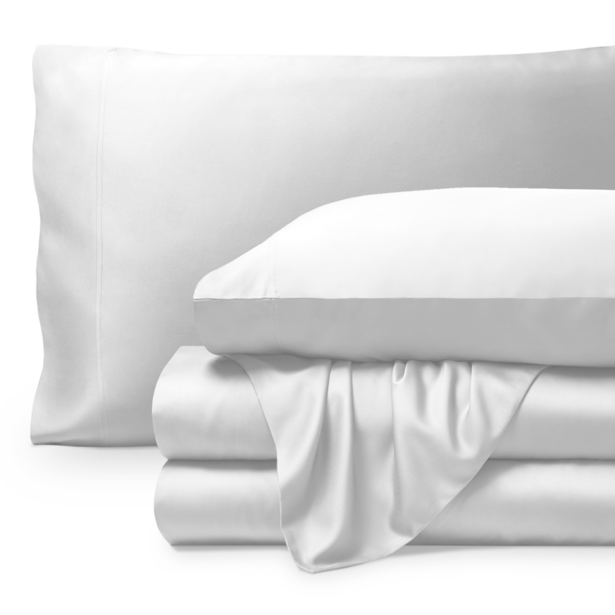 Click here for Bare Home Rayon from Bamboo Sheet Set  Full - Whit... prices
