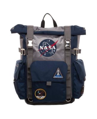 NASA Backpack Roll Top Built Up Laptop Bag - Macy's