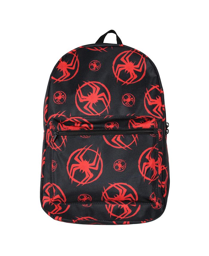 Marvel Spider-Man Miles Morales Backpack Laptop School Travel Backpack ...