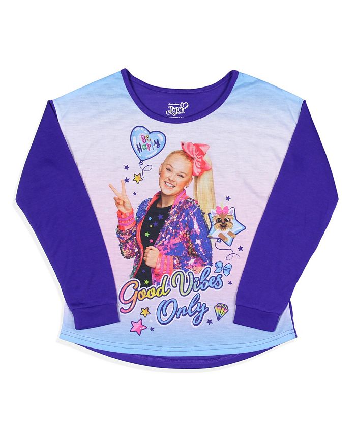 Nickelodeon JoJo Siwa Girls' Good Vibes Only Shirt And Pants 2 Piece ...