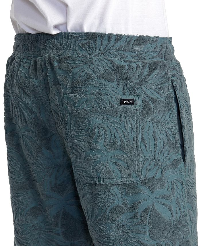 RVCA Men's Palms Down Elastic Waist Shorts - Macy's