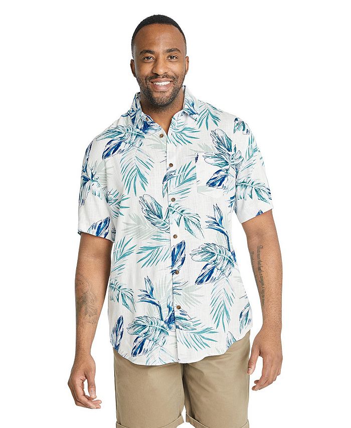 Johnny Bigg Big & Tall Presley Print Shirt - Macy's