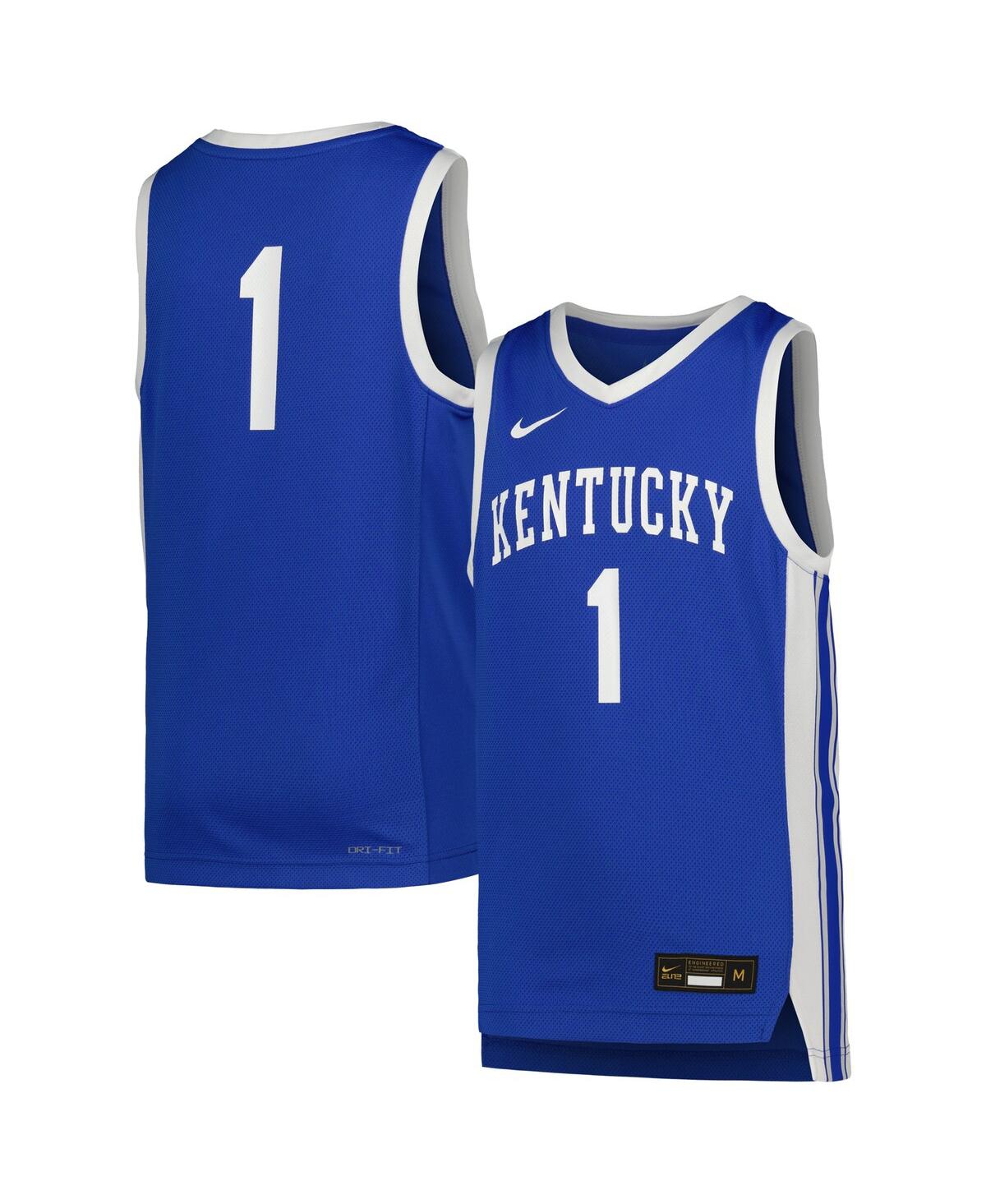 Click here for Nike Big Boys #1 Kentucky Wildcats Icon Replica Ba... prices