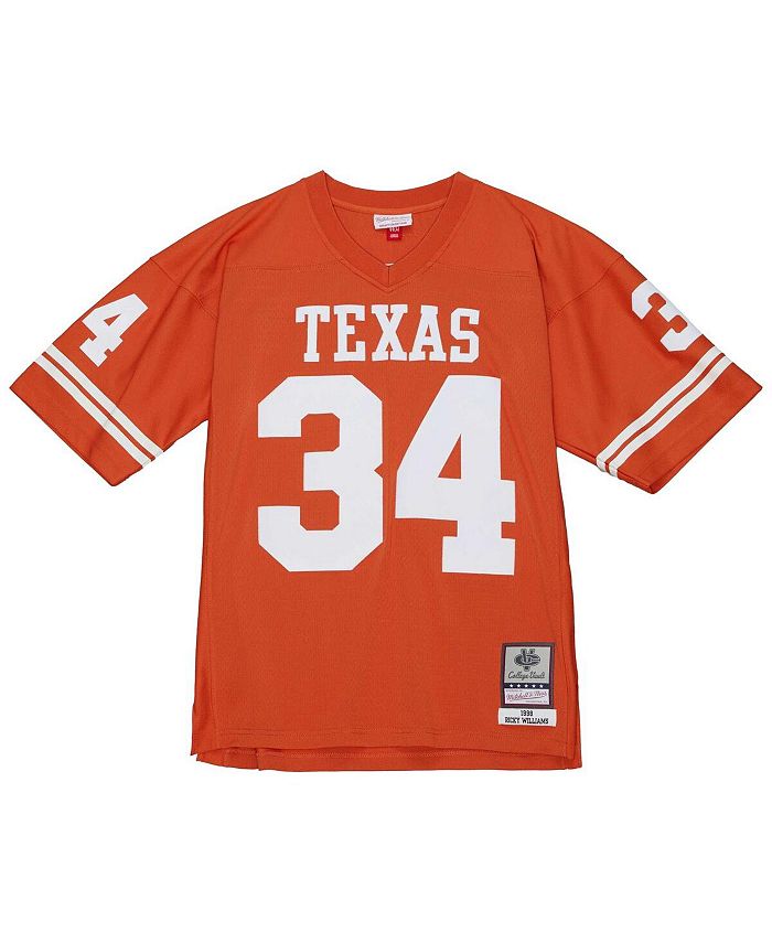 Mitchell & Ness Men's Ricky Williams Texas Orange Texas Longhorns ...