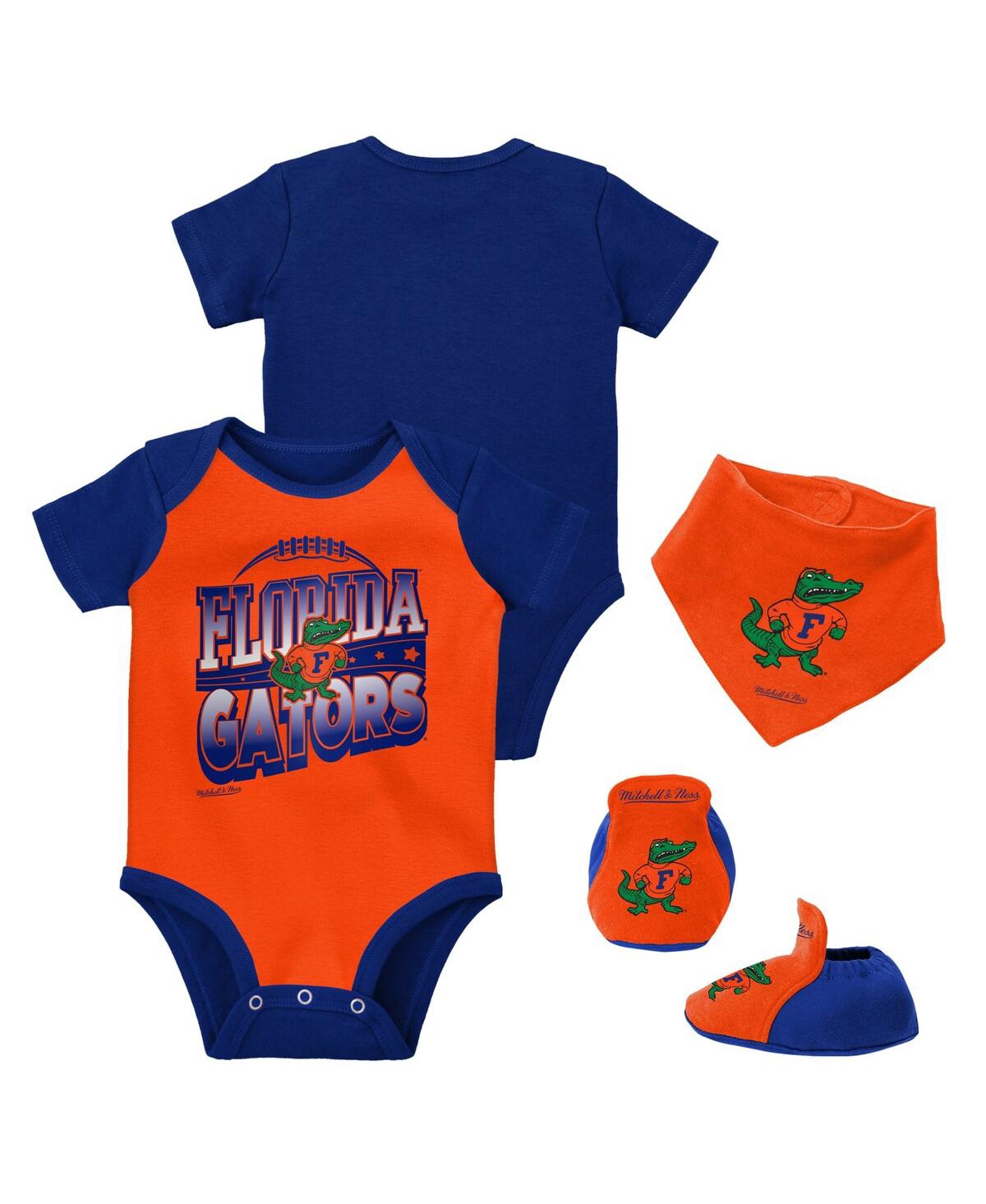 Click here for Baby Boys and Girls Mitchell & Ness Royal  Orange... prices