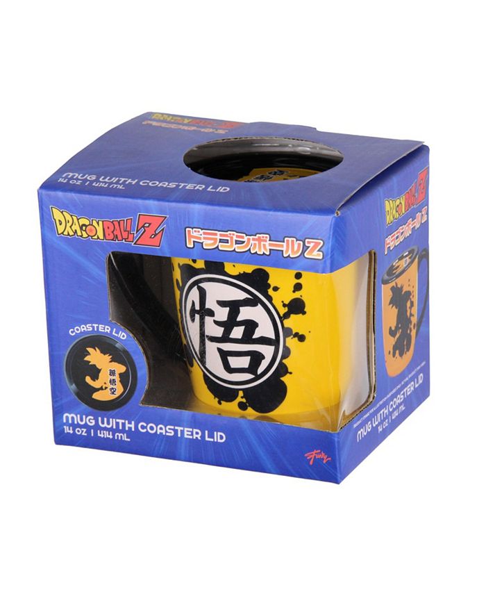 Dragon Ball Z Anime Manga Goku Tea Coffee Mug 14 oz Cup With Coaster ...