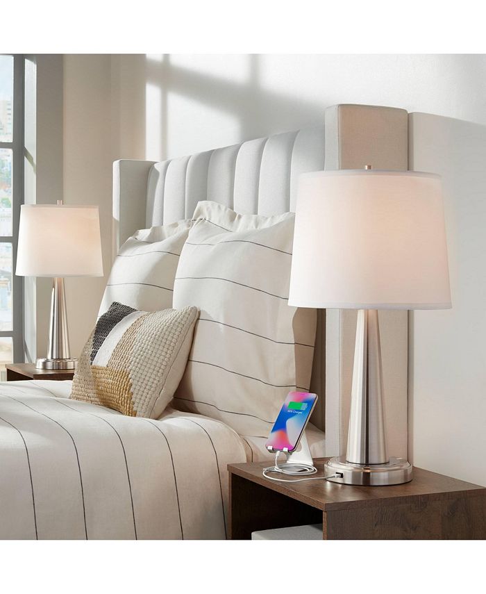 360 Lighting Karla Modern Table Lamps 25" High Set of 2 with Hotel ...
