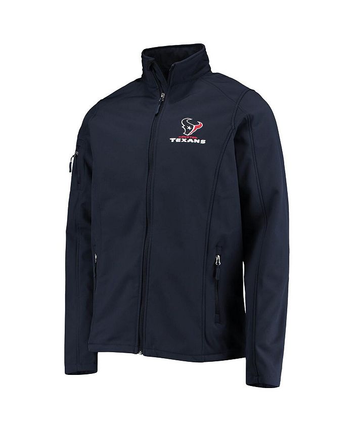 Dunbrooke Men's Navy Houston Texans Big and Tall Sonoma Softshell Full ...