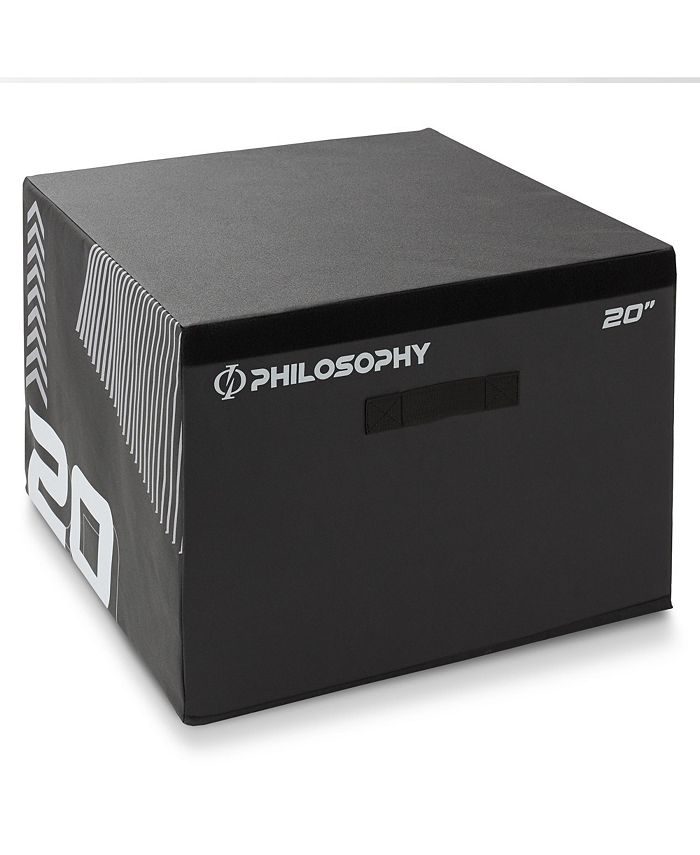 Philosophy Gym 20" Soft Foam Plyometric Box - Jumping Plyo Box for ...