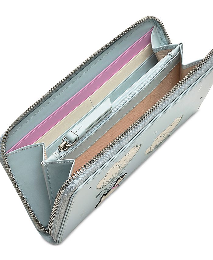 Radley London Spring Rose Large Zip Around Leather Wallet - Macy's