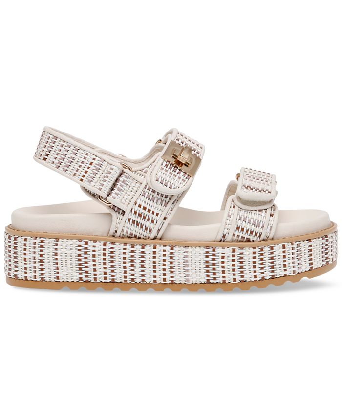 Steve Madden Women's Bigmona Platform Footbed Sandals - Macy's