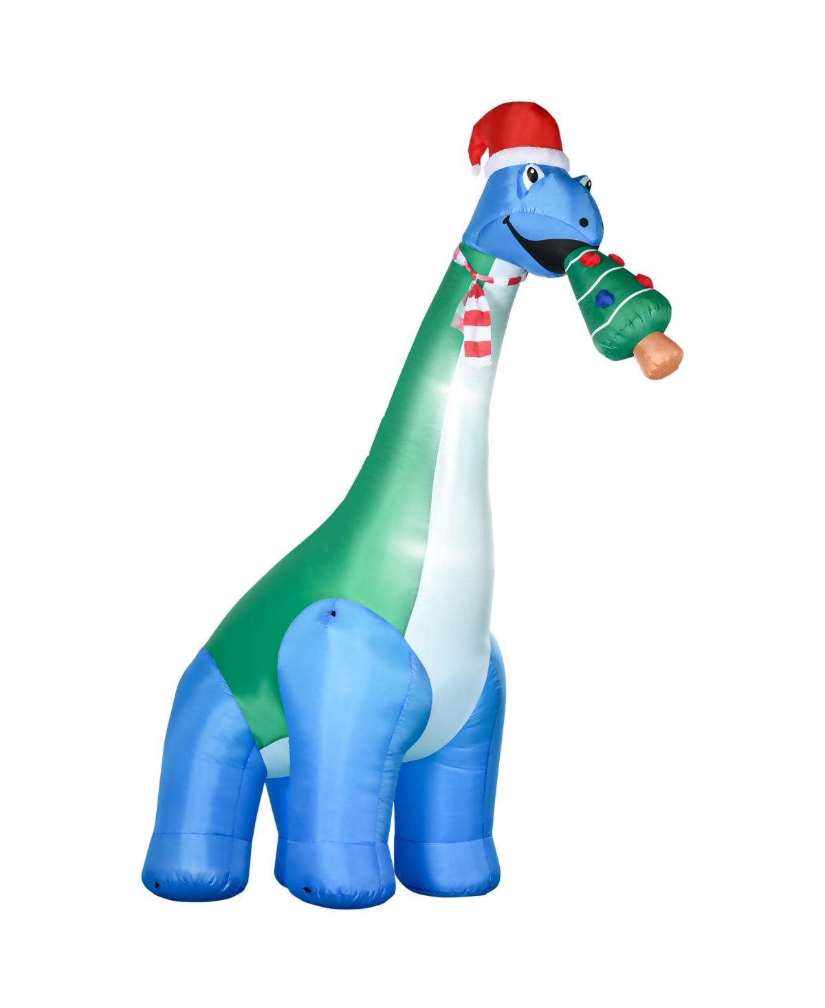 Click here for Homcom 11FT Long Christmas Inflatable Dinosaur wit... prices