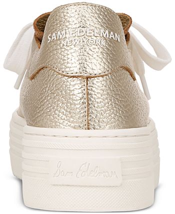 Sam Edelman Women's Pippy Lace-Up Platform Sneakers - Macy's