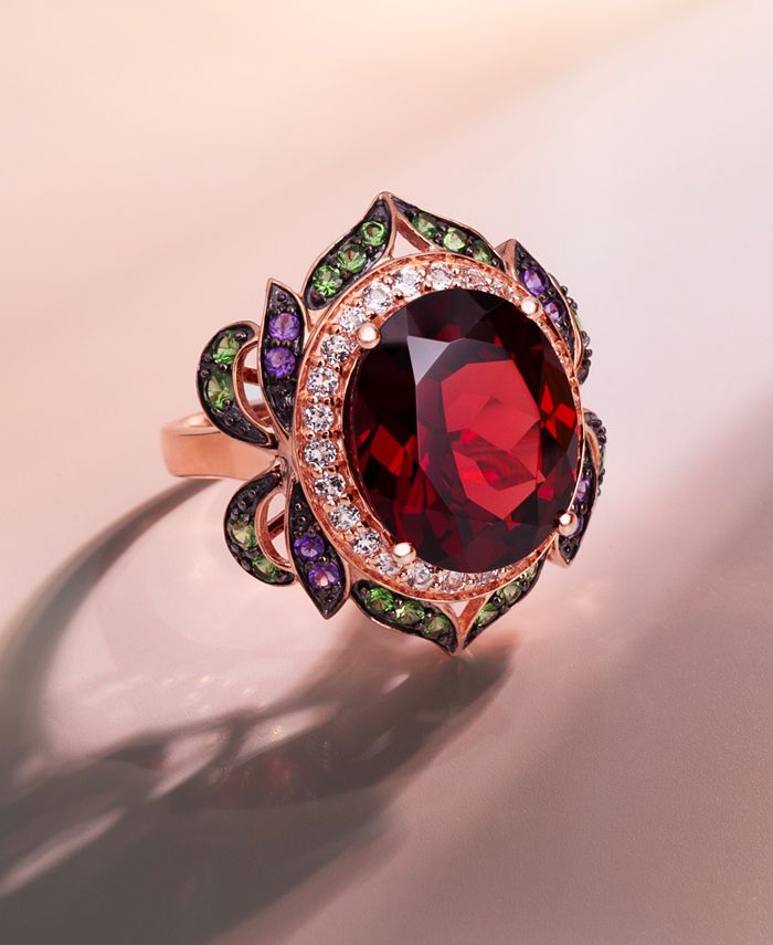 Le Vian Crazy Collection® Garnet (7-5/8 ct. t.w.) and Multi-Stone Round ...