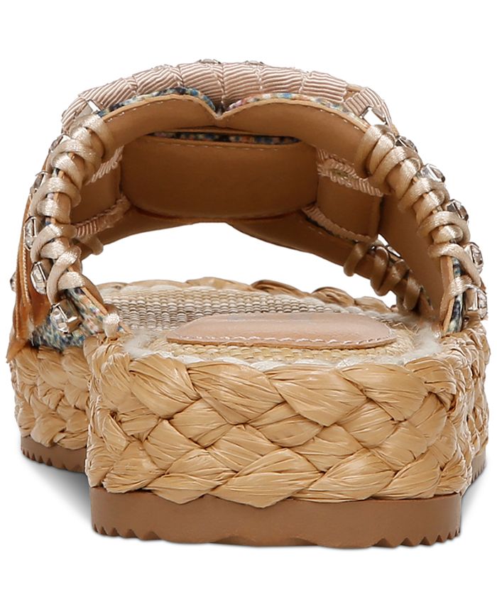 Circus NY by Sam Edelman Wyatt Ribbon Platform Slide Sandals - Macy's