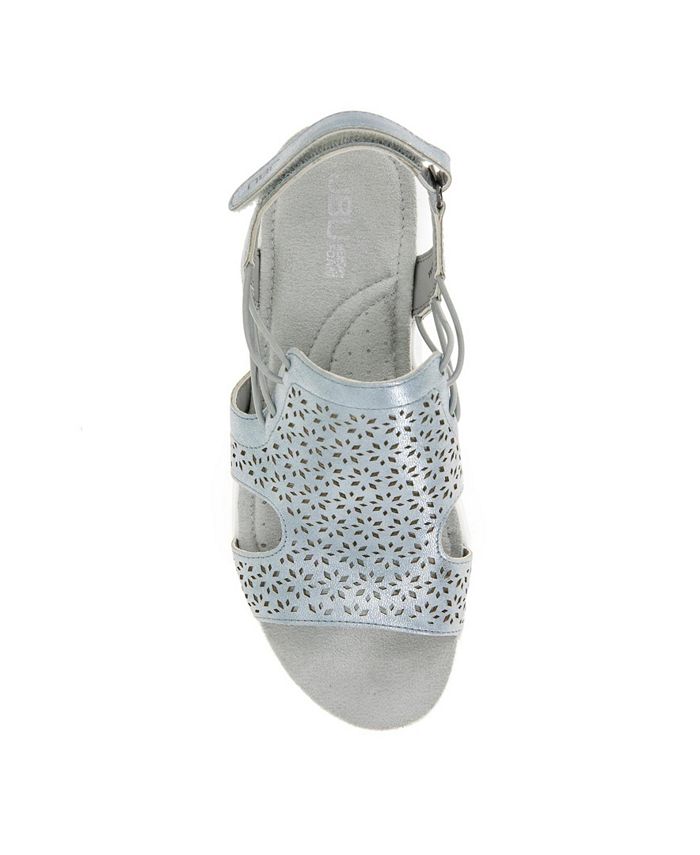 JBU Women's Francis Hook and Loop Flat Sandals Shoe - Macy's