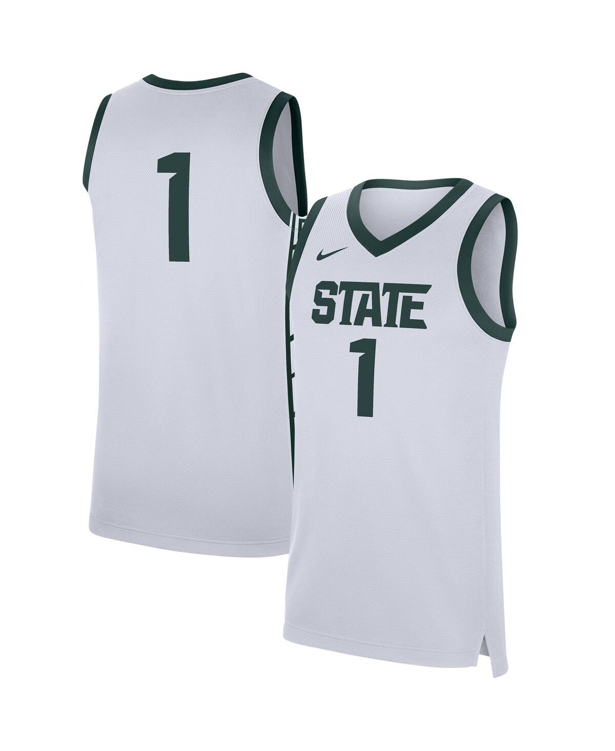 Click here for Nike Mens #1Michigan State Spartans Replica Jersey... prices