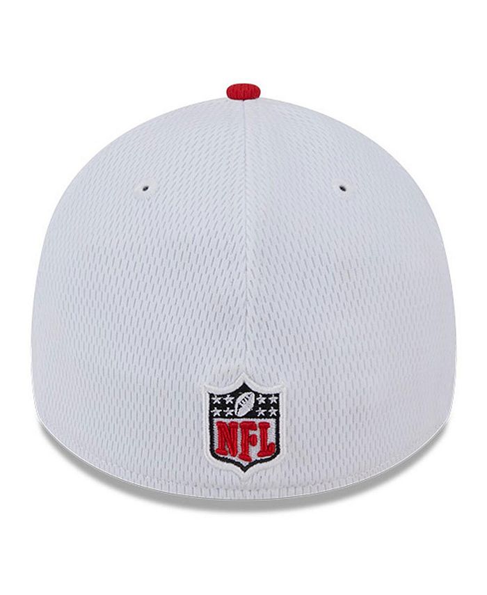 New Era Men's White, Red Kansas City Chiefs 2023 Sideline 39THIRTY Flex ...