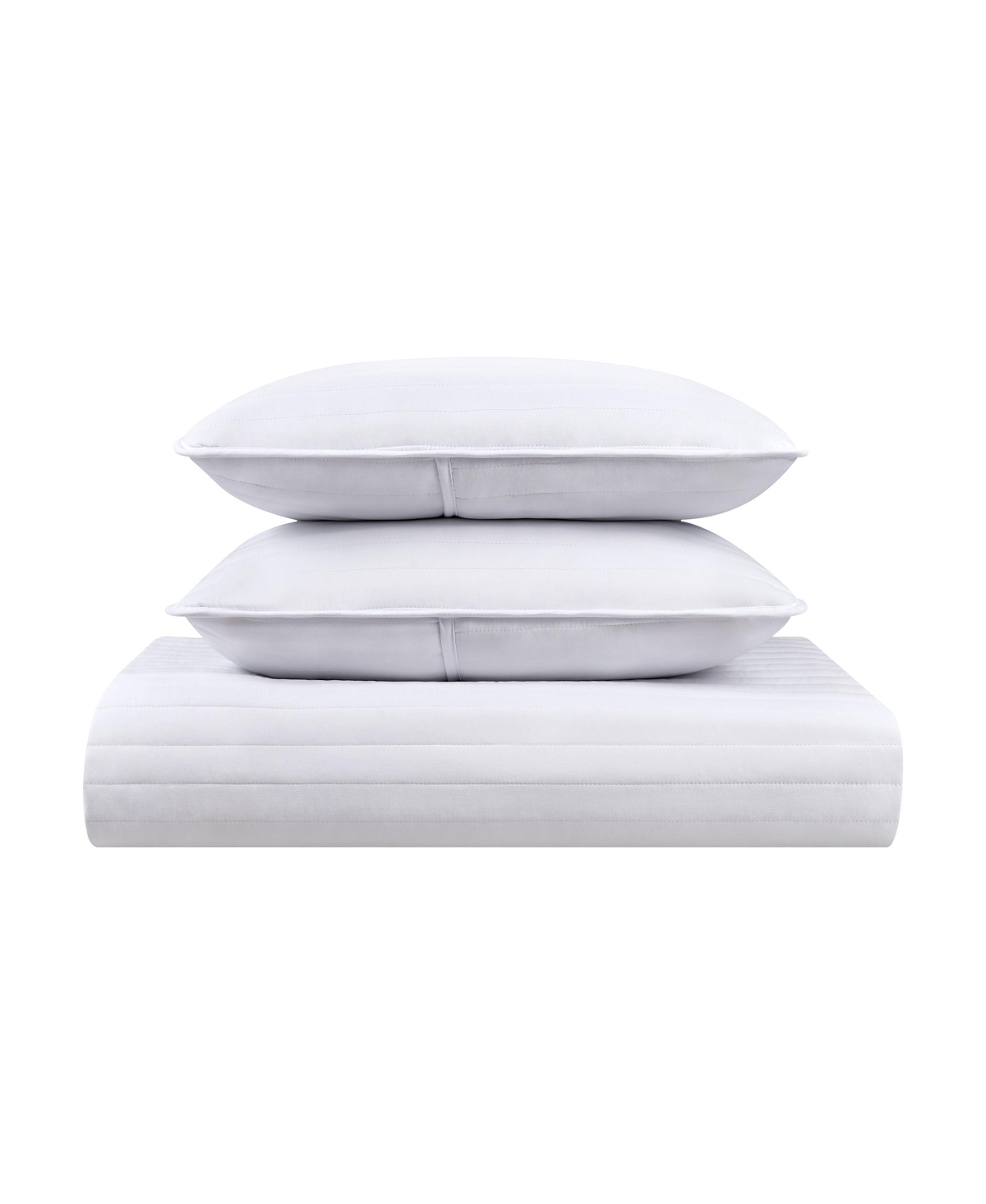 Click here for Host & Home Microfiber Quilt Set  Cozy Brushed Mic... prices