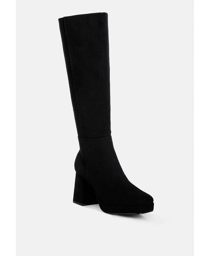 London Rag Womens ryo calf-length micro suede boots - Macy's