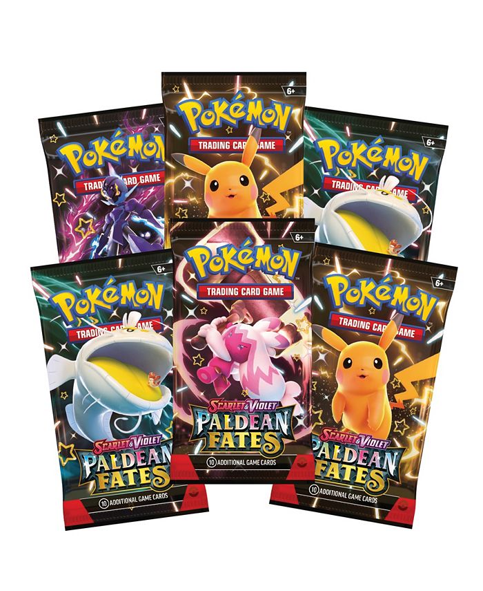 Pokemon Scarlet Violet S4.5 Paldean Fates Booster Bundle Box - Macy's