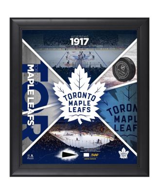 Toronto Maple Leafs Framed 15" x 17" Team Impact Collage with a Piece ...