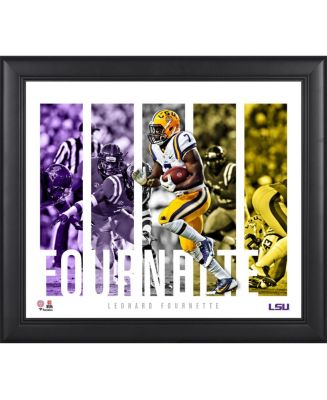 Leonard Fournette LSU Tigers Framed 15'' x 17'' Player Panel Collage ...