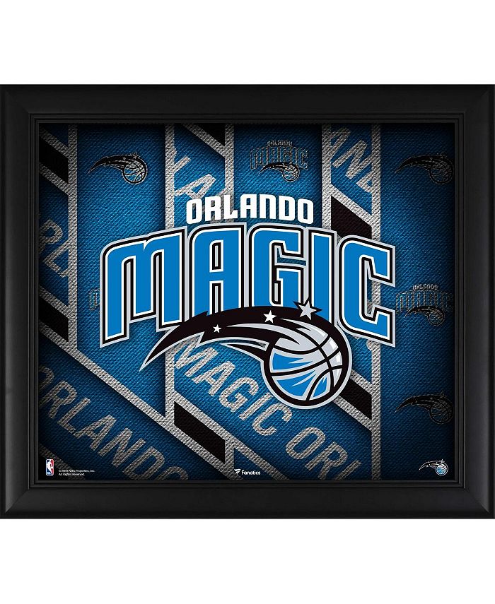 Fanatics Authentic Orlando Magic Framed 15" x 17" Team Threads Collage ...