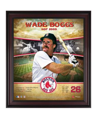 Wade Boggs Boston Red Sox Framed 15" x 17" Hall of Fame Career Profile ...